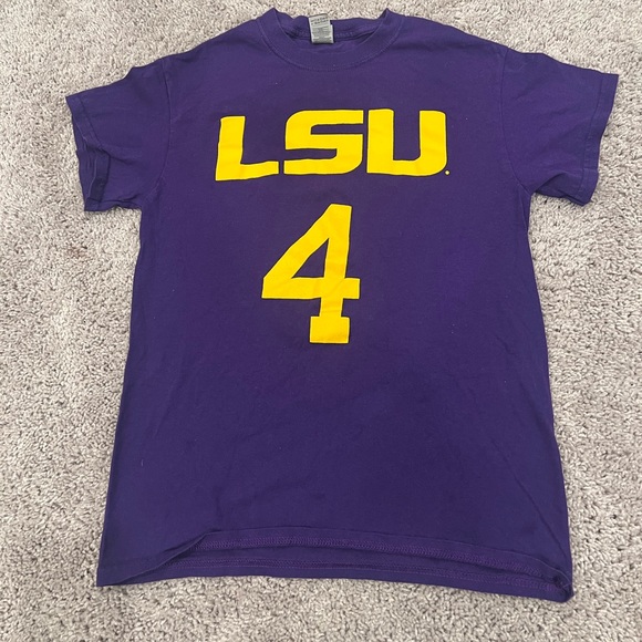 Tops | 4 Lsu Womens Basketball Player Tshirt | Poshmark